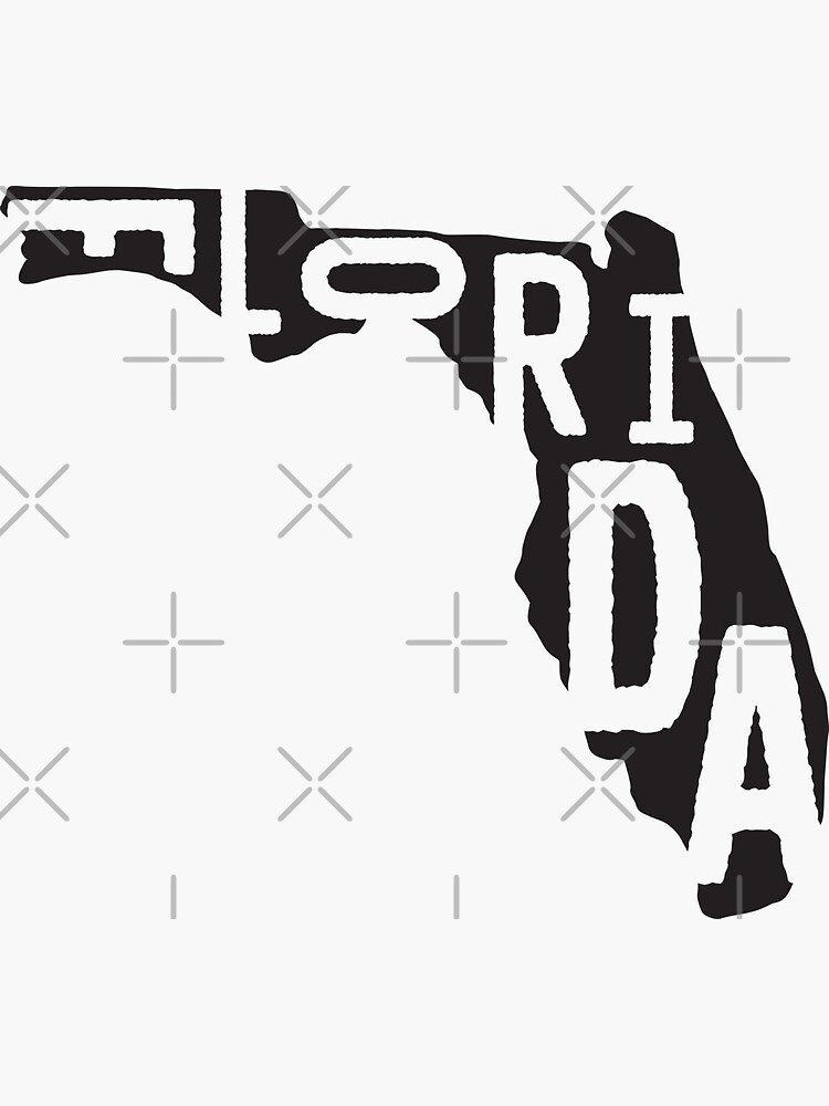 "Florida State Design | Vintage Florida Lettering Graphic | Florida ...