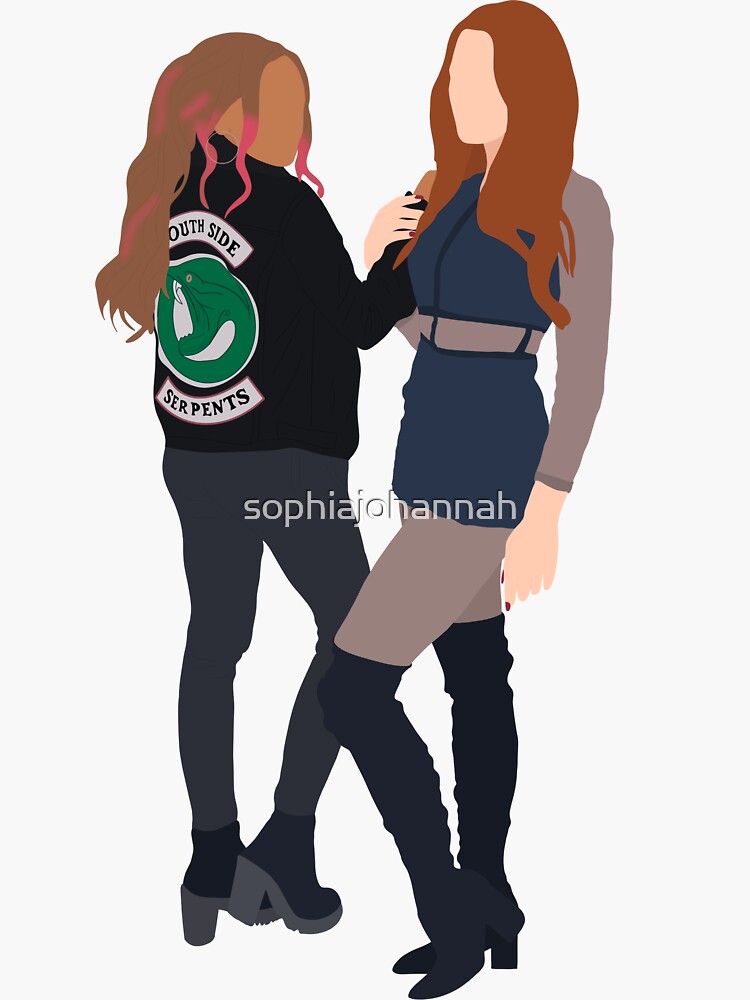 "Choni" Sticker by sophiajohannah | Redbubble
