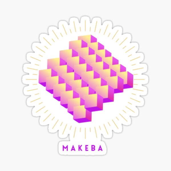 "Makeba" Sticker for Sale by CasanovaAttire | Redbubble