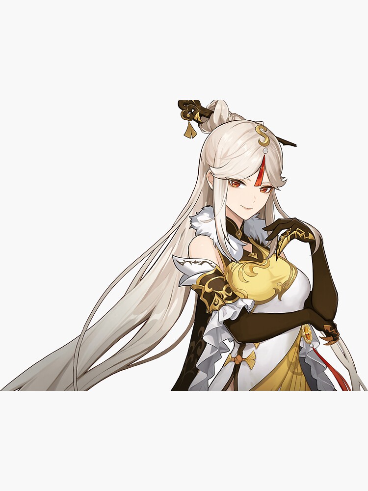 "Ningguang Genshin Impact " Sticker for Sale by bbyizuku | Redbubble