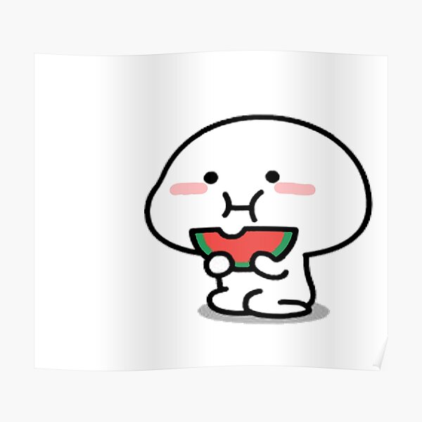 "Pentol watermelon" Poster by Tajine | Redbubble