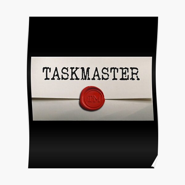 Taskmaster Posters | Redbubble