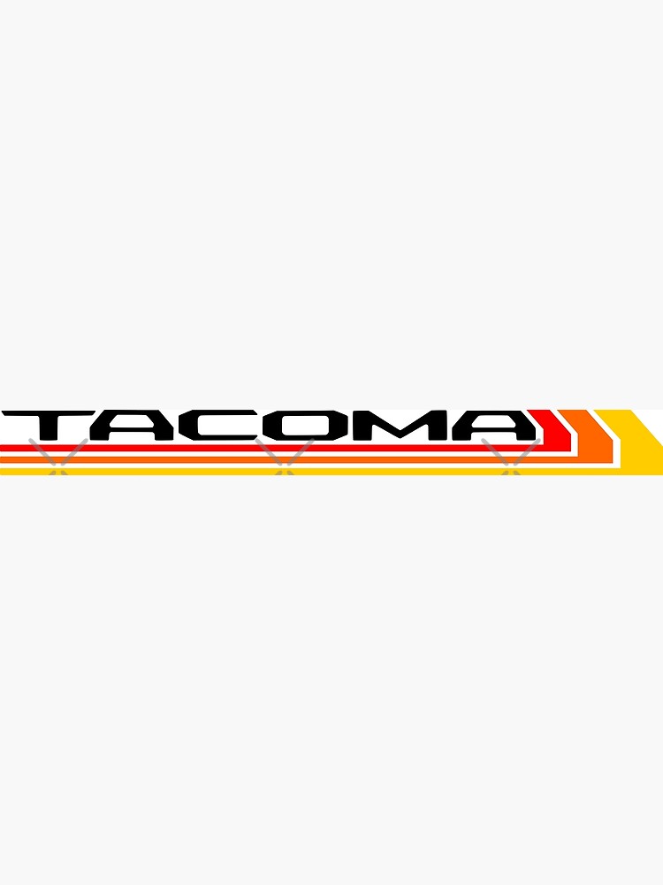 "Tacoma Heritage logo" Poster for Sale by FlatSixGraphics | Redbubble