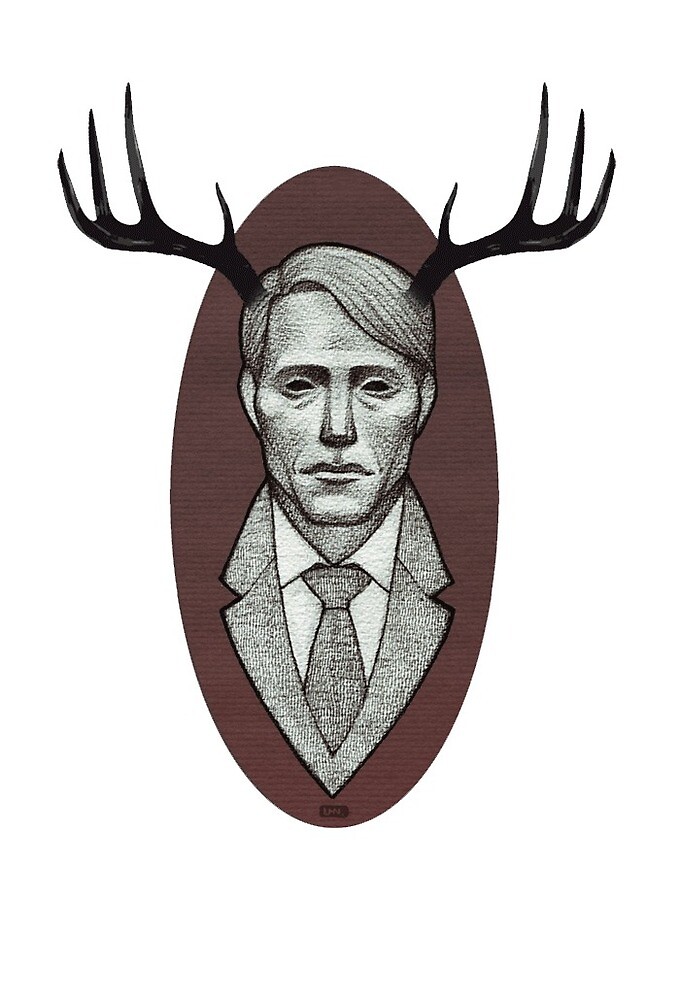 "Hannibal_EAT THE RUDE" by la2yhn | Redbubble