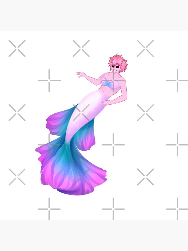 "Mermaid Mina from BNHA" Poster for Sale by Pbanjelly | Redbubble
