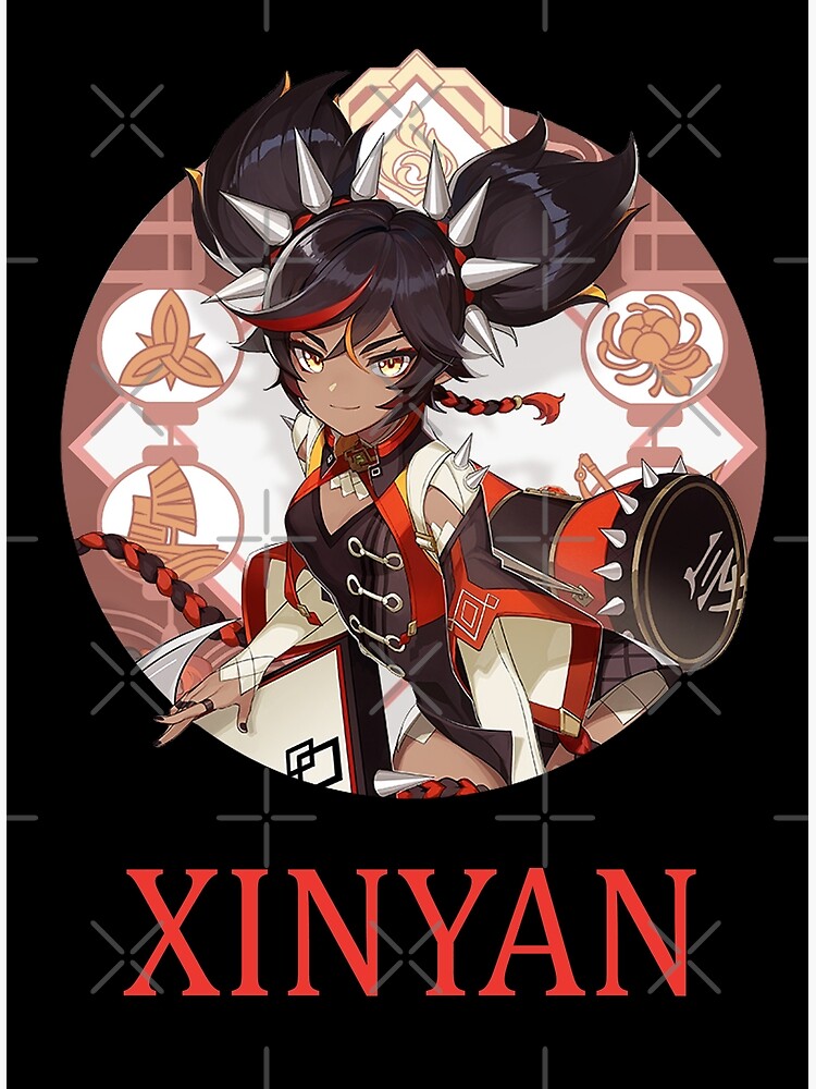 "Genshin Impact - Xinyan Pyro Claymore Character" Photographic Print ...