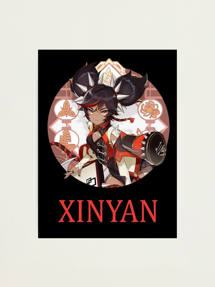 "Genshin Impact - Xinyan Pyro Claymore Character" Photographic Print ...