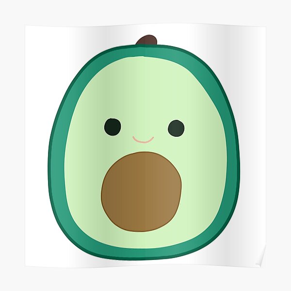 "austin the avocado" Poster by squishmallow | Redbubble