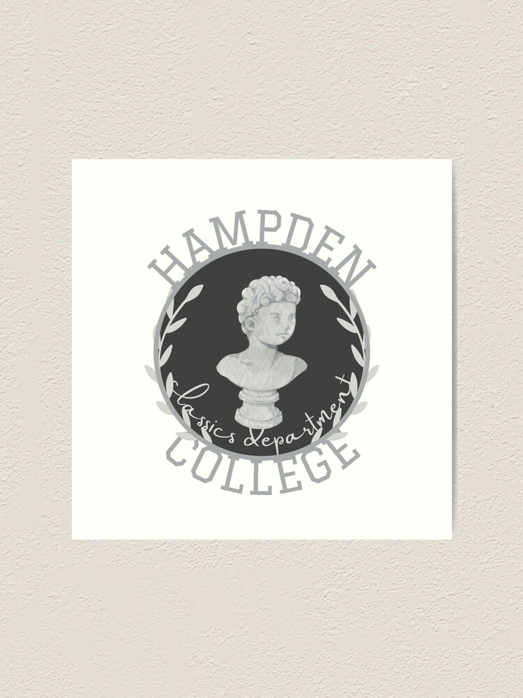 "Hampden College Logo" Art Print for Sale by darkacademic | Redbubble