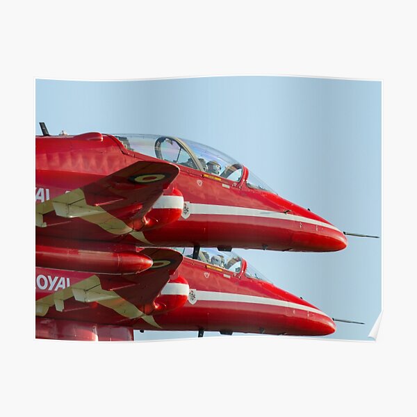 "Red Arrows - close formation" Poster for Sale by captureasecond ...