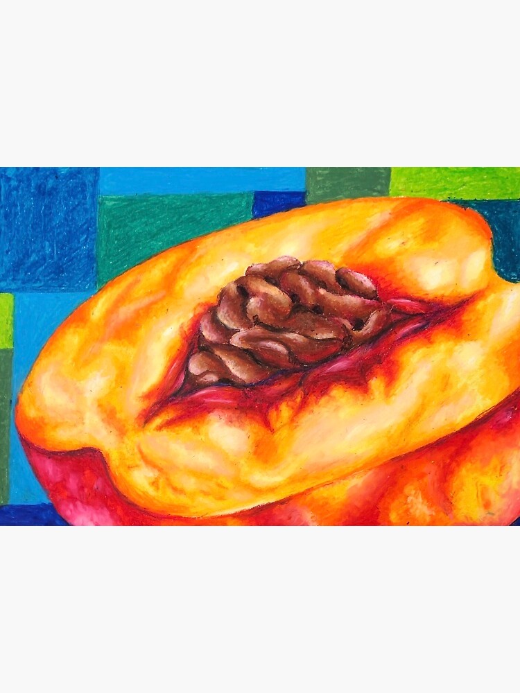 "Colorful Peach Block" Sticker for Sale by jdelucia01 | Redbubble