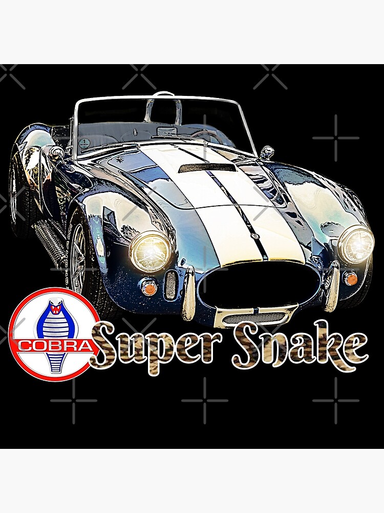 "Cobra Super Snake Classic Vintage Cars Design" Photographic Print for ...