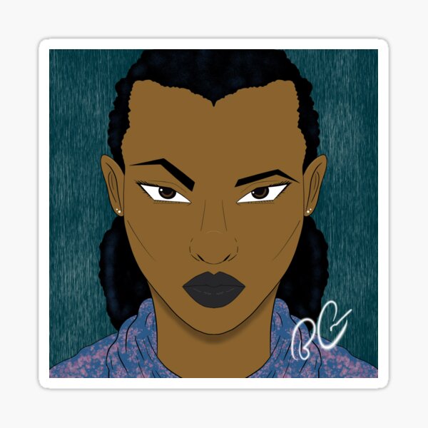 "Determined..." Sticker for Sale by belairbilly | Redbubble