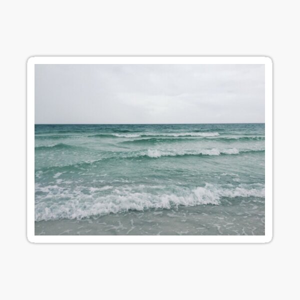 "Beach Island Horizon & Shoreline " Sticker for Sale by bmariea | Redbubble