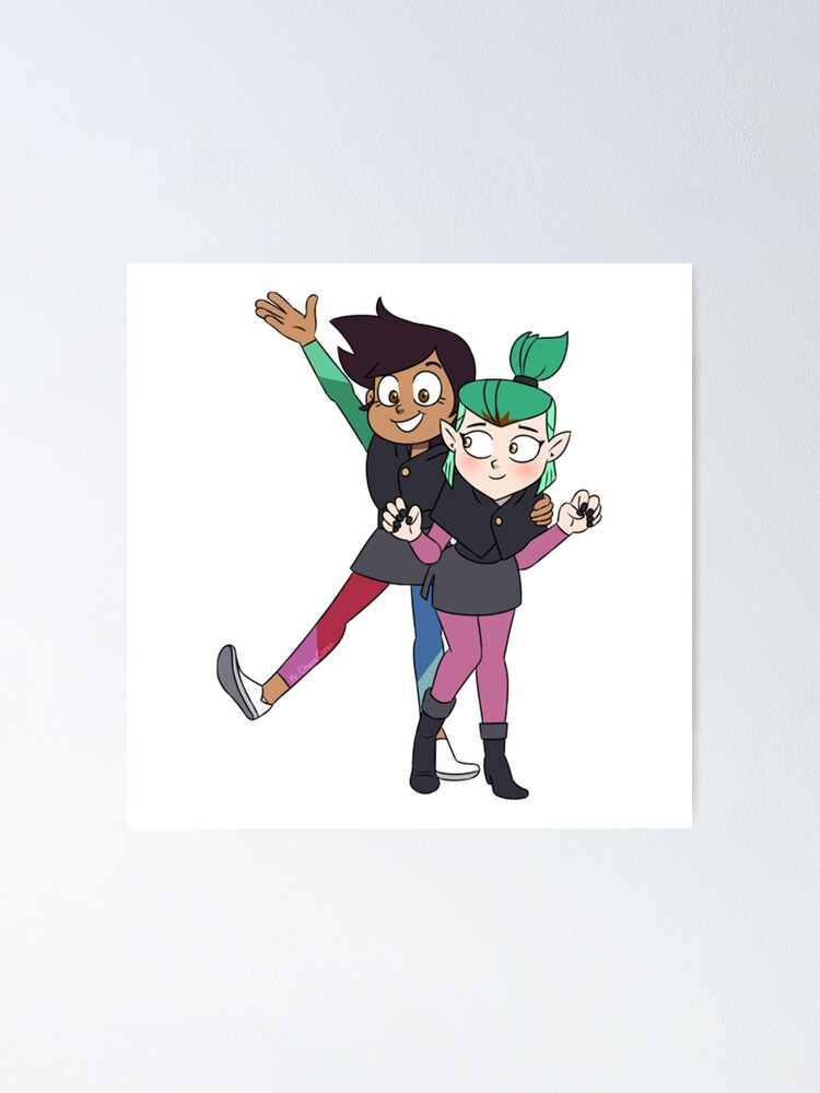 "Luz & Amity" Poster for Sale by MaryannEssex | Redbubble