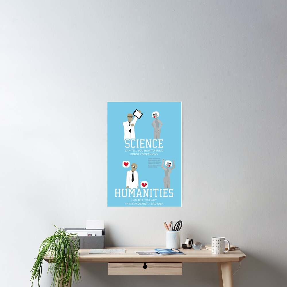 "Science and Humanities " Poster for Sale by HistoryAction | Redbubble