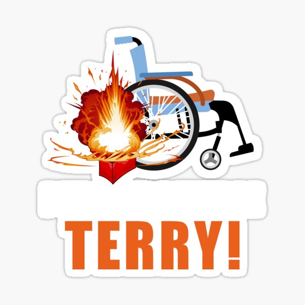 "Put It In Reverse Terry Funny Meme" Sticker for Sale by DvCreations ...