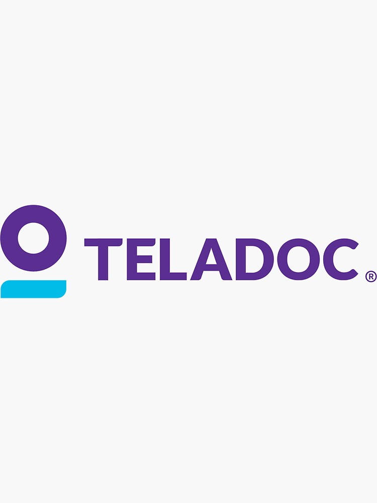 "Teladoc" Sticker for Sale by TheWokeTexan | Redbubble