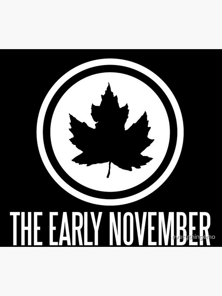 "The Early November Band Logo" Poster for Sale by everythingemo | Redbubble