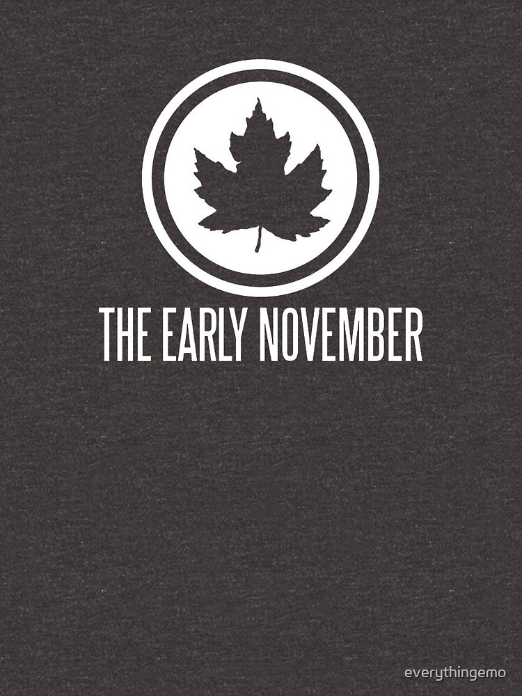 "The Early November Transparent Band Logo " T-shirt for Sale by ...