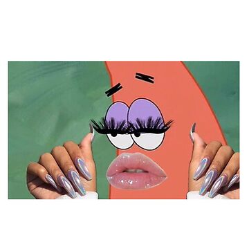 "Patrick nails lashes and lipgloss " Tote Bag for Sale by joseanimates ...