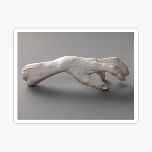 "Rodin - Study of a Hand - BigArt" Sticker for Sale by BigArt | Redbubble
