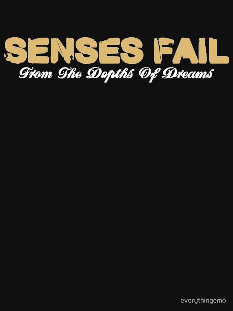 "Senses Fail - From The Depths Of Dreams EP Logo" T-shirt for Sale by ...