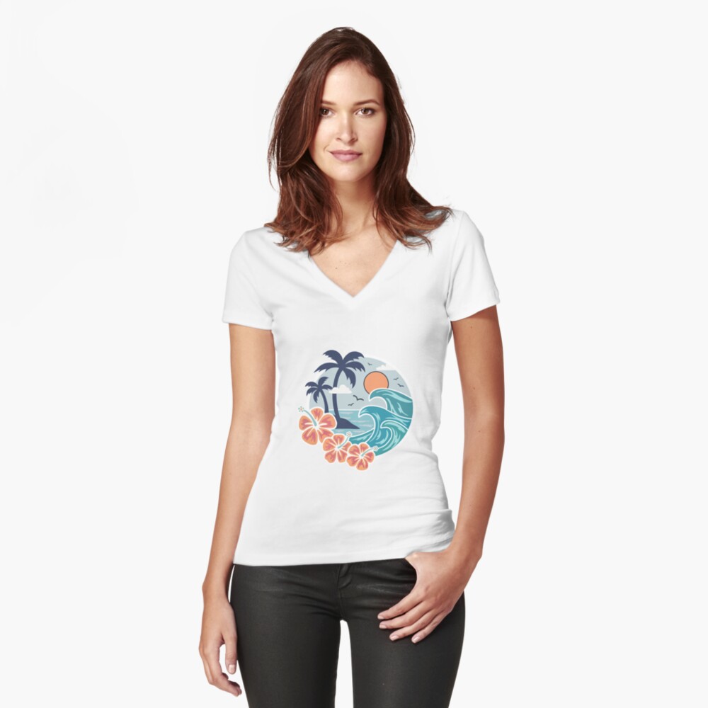"Ocean scene" Sticker for Sale by elladeville | Redbubble