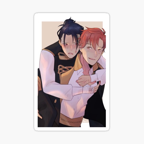 "Sylvix piggyback" Sticker by risecchi | Redbubble