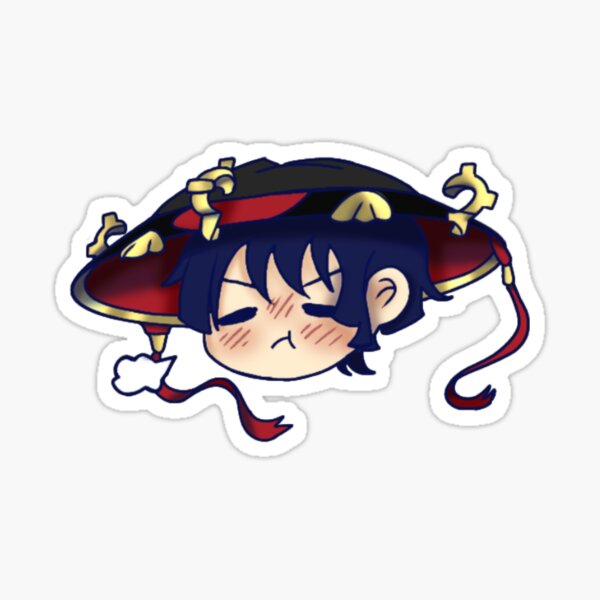 "Angry Scaramouche" Sticker for Sale by chromaryllis | Redbubble