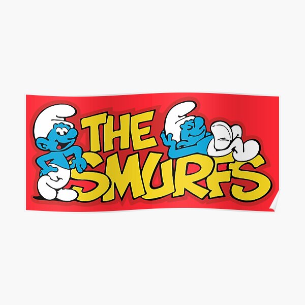 Smurf Posters | Redbubble