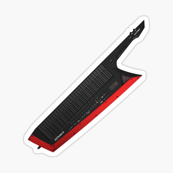 "Keytar" Sticker by JFKsStickers | Redbubble