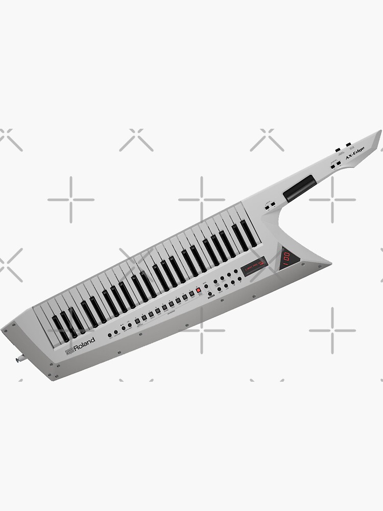 "Keytar" Sticker by JFKsStickers | Redbubble