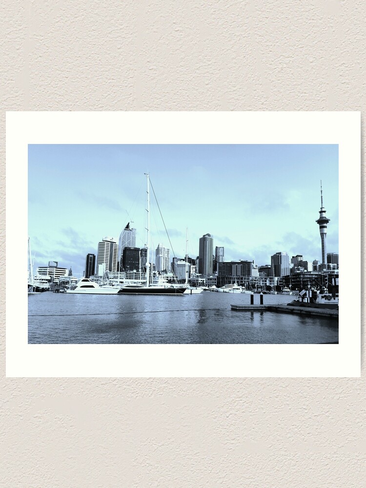 "Auckland Famous New Zealand City" Art Print for Sale by Pradeepvithra ...