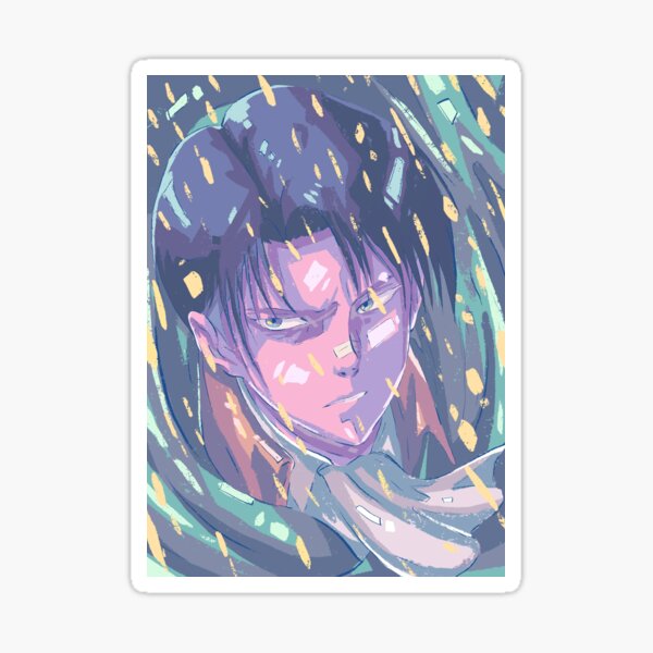 "Levi Ackerman" Sticker by illuvisual | Redbubble