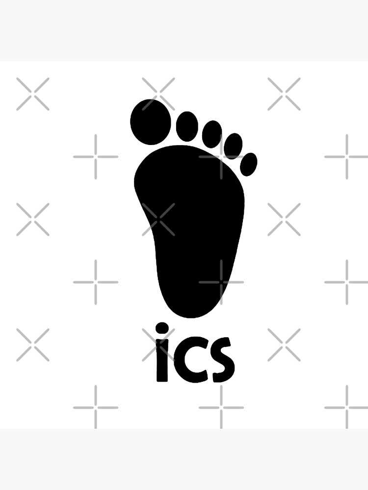"ICS LOGO" Art Board Print for Sale by katedraw designs | Redbubble