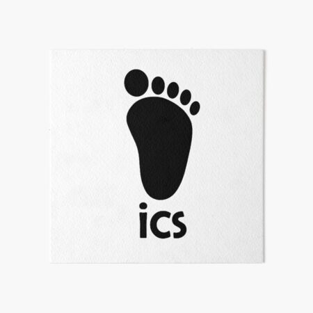 "ICS LOGO" Art Board Print for Sale by katedraw designs | Redbubble