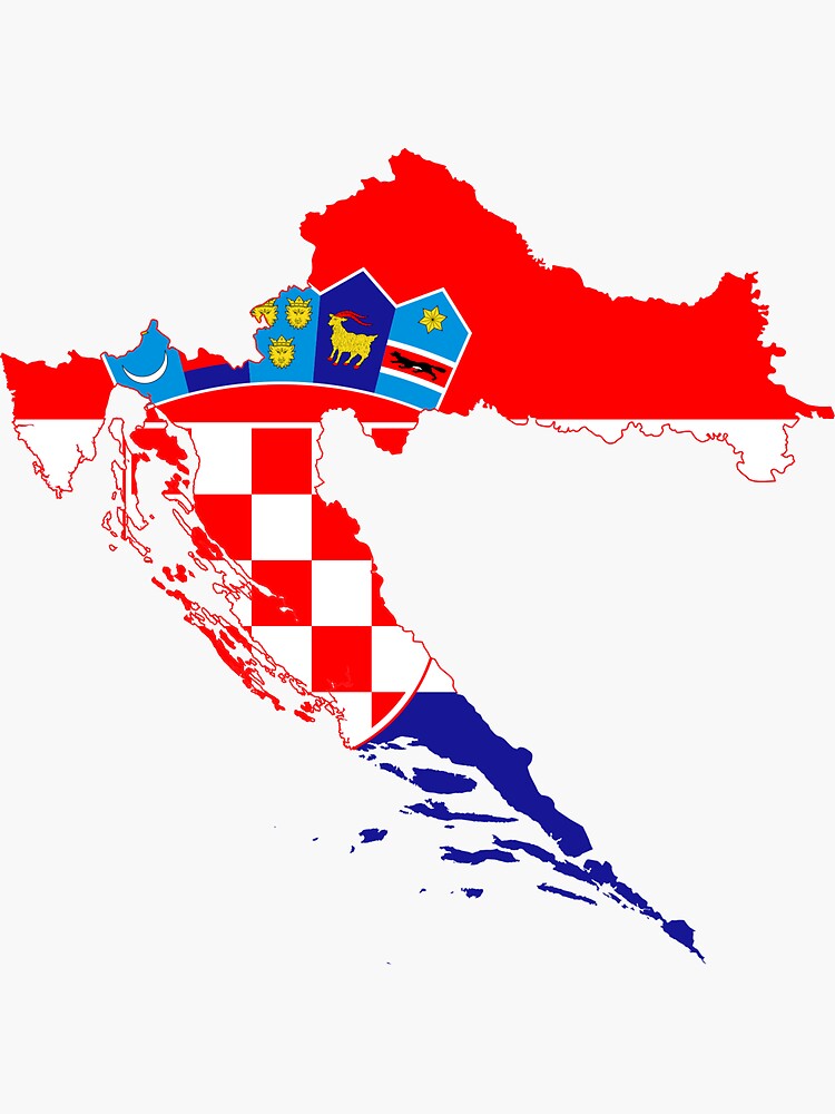 Croatian National Symbol Stickers for Sale | Redbubble