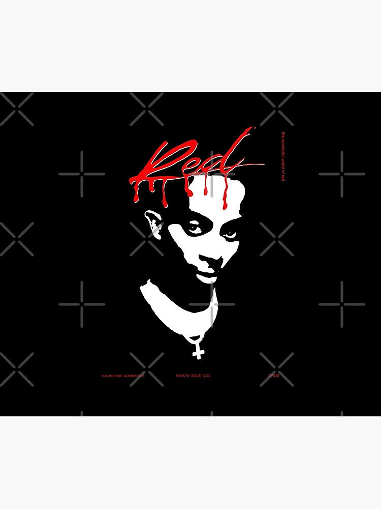 "Whole Lotta Red, Carti" Throw Blanket for Sale by excusememood | Redbubble