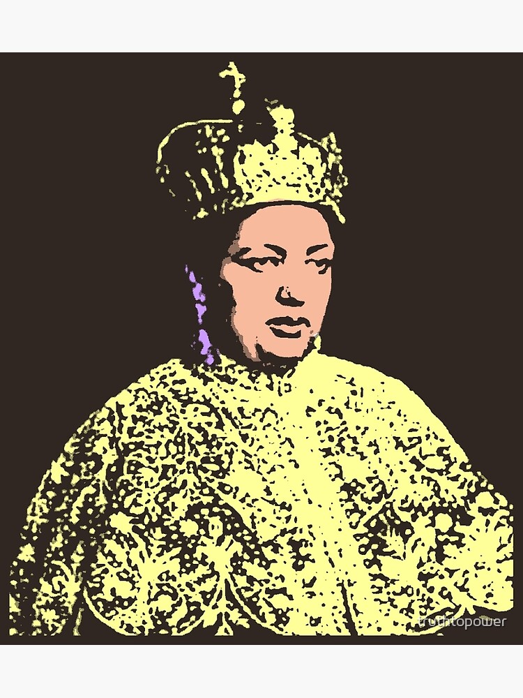 Empress Menen Asfaw Premium Matte Vertical Poster sold by DanieMonteiro ...