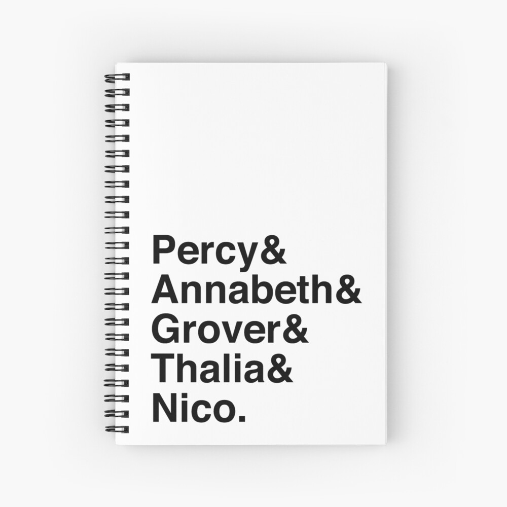 "Percy & Annabeth & Grover & Thalia & Nico. (Percy Jackson)" Spiral ...