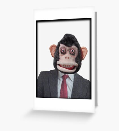 Monkey: Greeting Cards | Redbubble