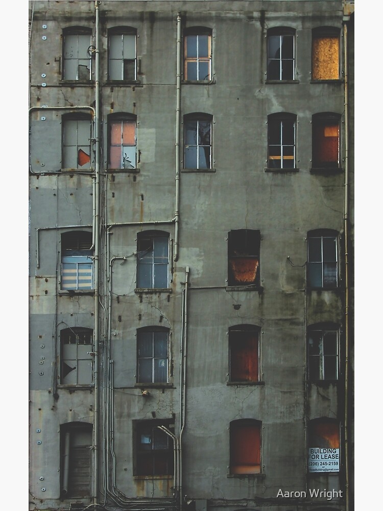 "Decrepit Building, Seattle" Poster by aarosaur33 | Redbubble