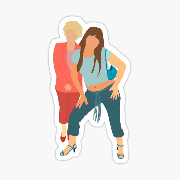 "Kath and kim" Sticker for Sale by ellbaxt | Redbubble