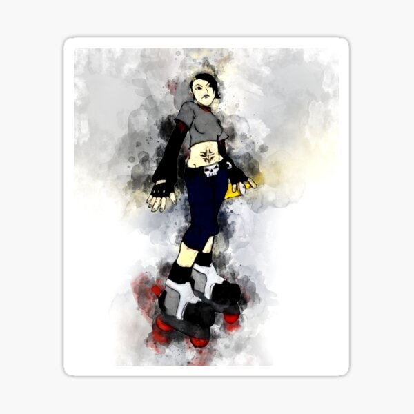 "Jet Set Radio - Cube *watercolor*" Sticker for Sale by Stylizing4You ...