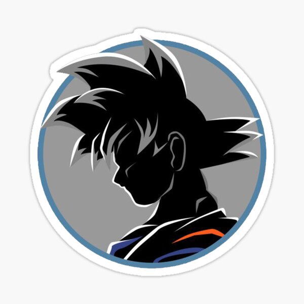 "GOKU DBZ" Sticker for Sale by KingArtss | Redbubble