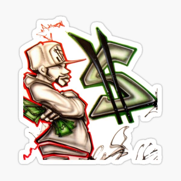 "Get Money" Sticker for Sale by bizzleapparel | Redbubble