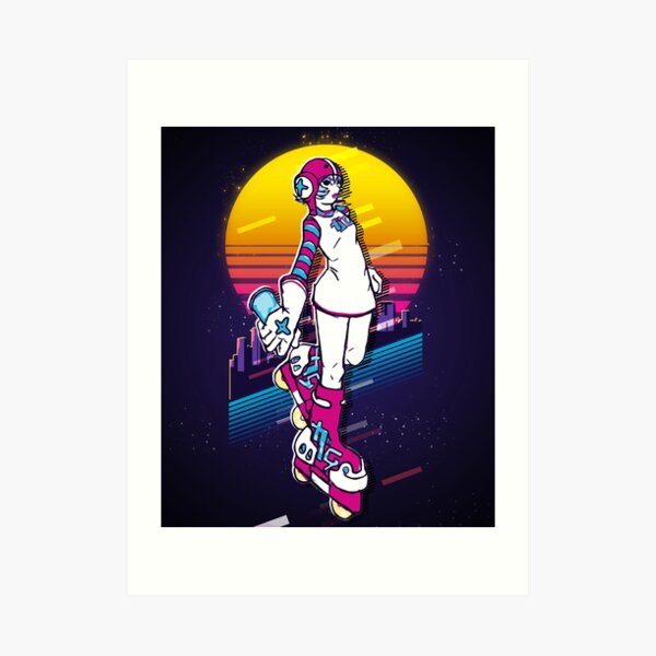 "Jet Set Radio - Gum *80s retro*" Art Print for Sale by MyRetroArt ...