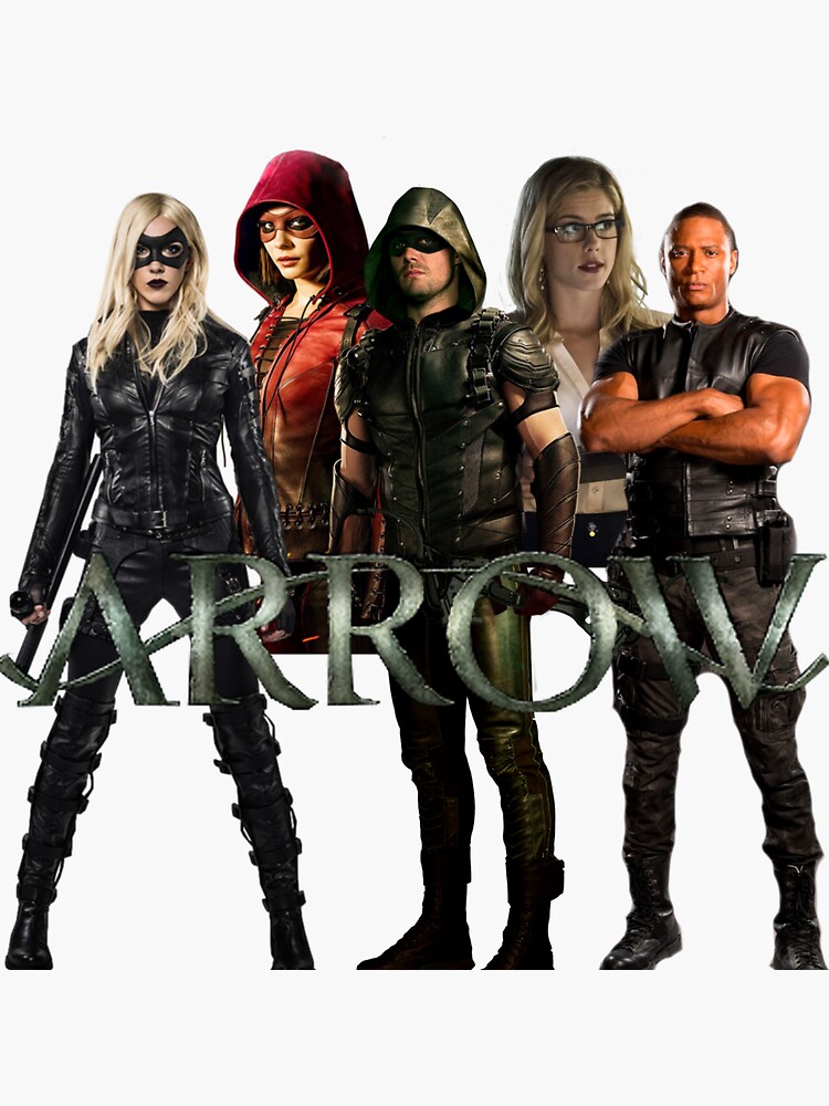 "Team Arrow" Sticker for Sale by hollibean1515 | Redbubble