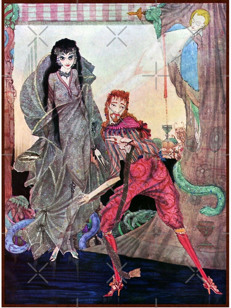""Ligeia" by Edgar Allan Poe. Illustrated by Harry Clarke" Photographic ...